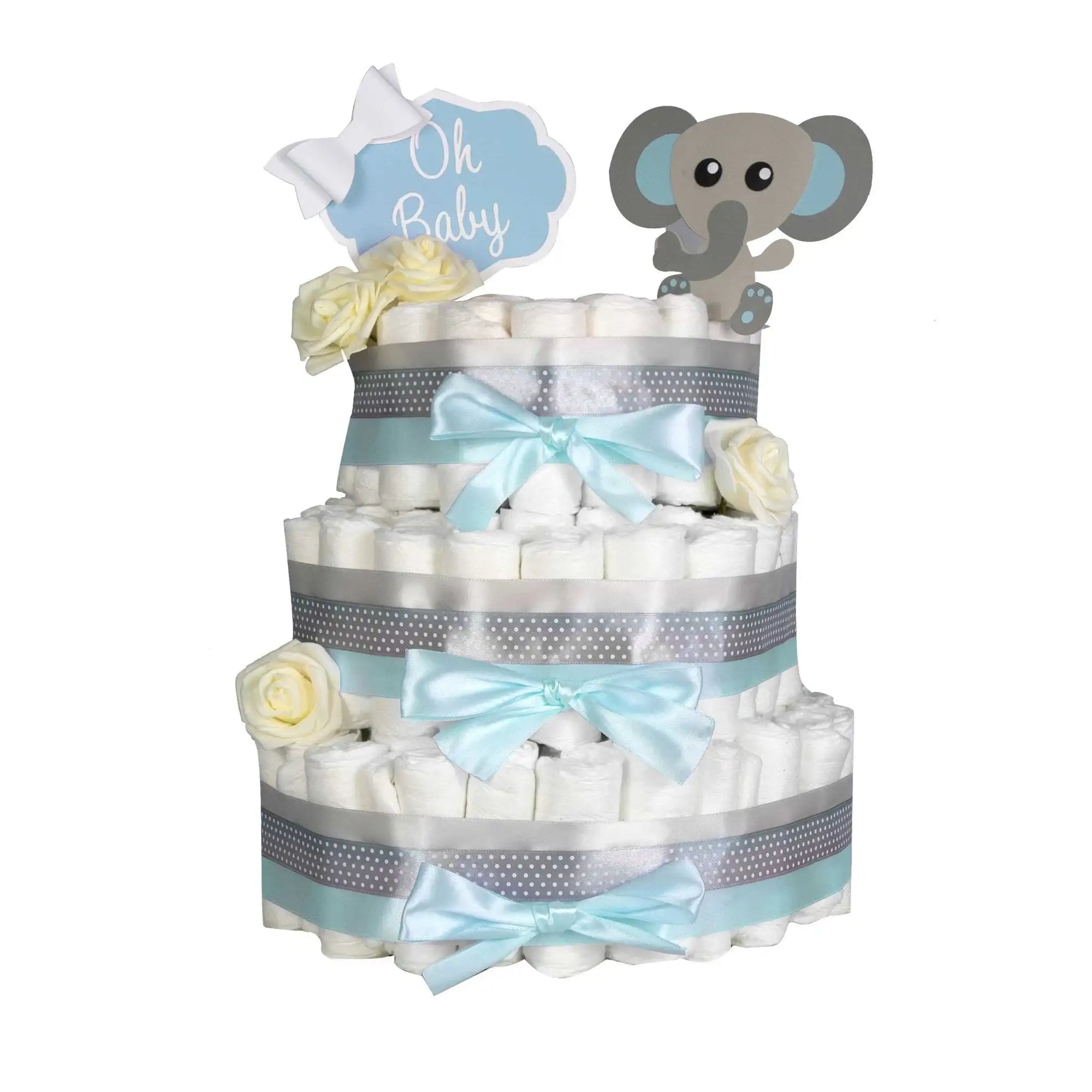 Elephant Diaper Cake Premium Kit | My Diaper Cake | DIY - Craft ...